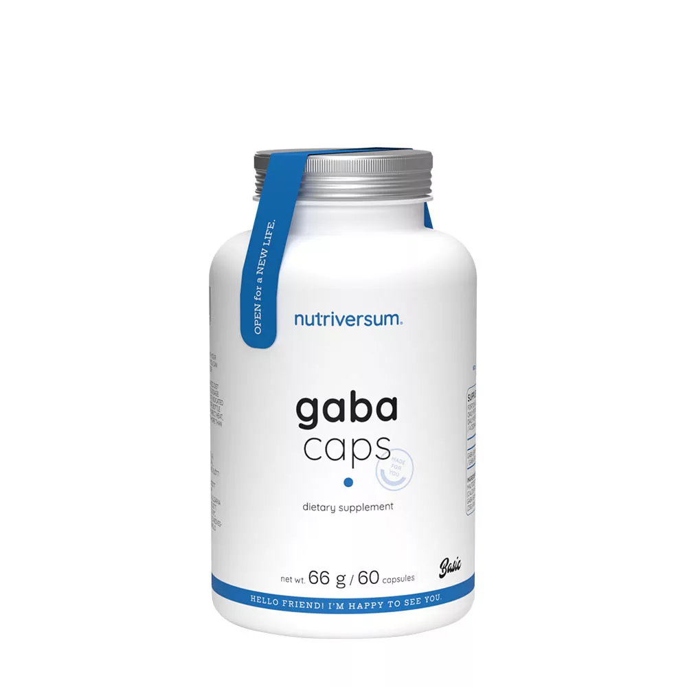 Nutriversum GABA 60 Capsule: دعم طبيعي للراحة والتركيز